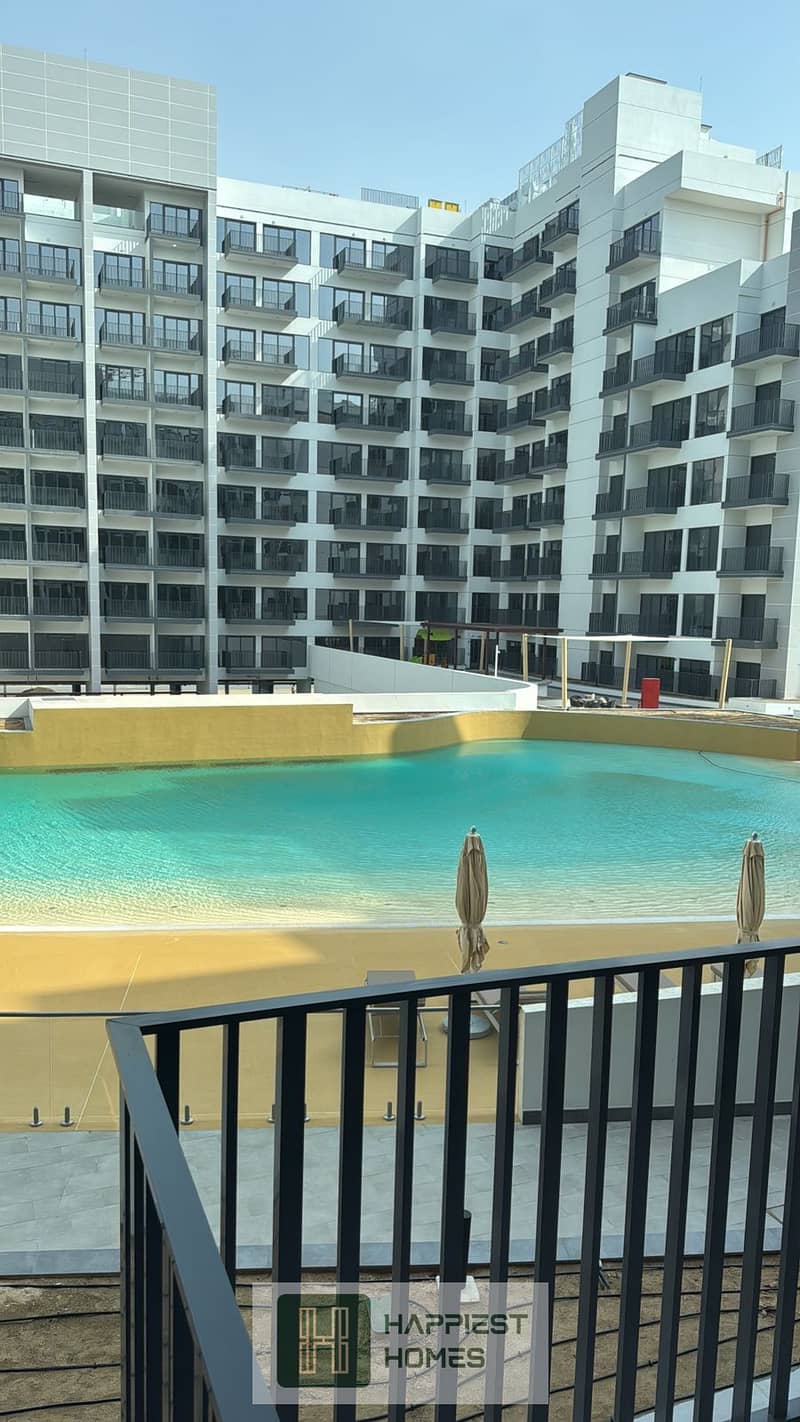 Studio Apartment for Yearly Rent | Pool View | Azizi Mirage 1 | Bayut.com