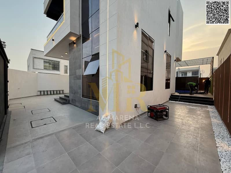 Luxury corner villa in Al Zahia – 3,200 sq. ft, two floors plus rooftop ...