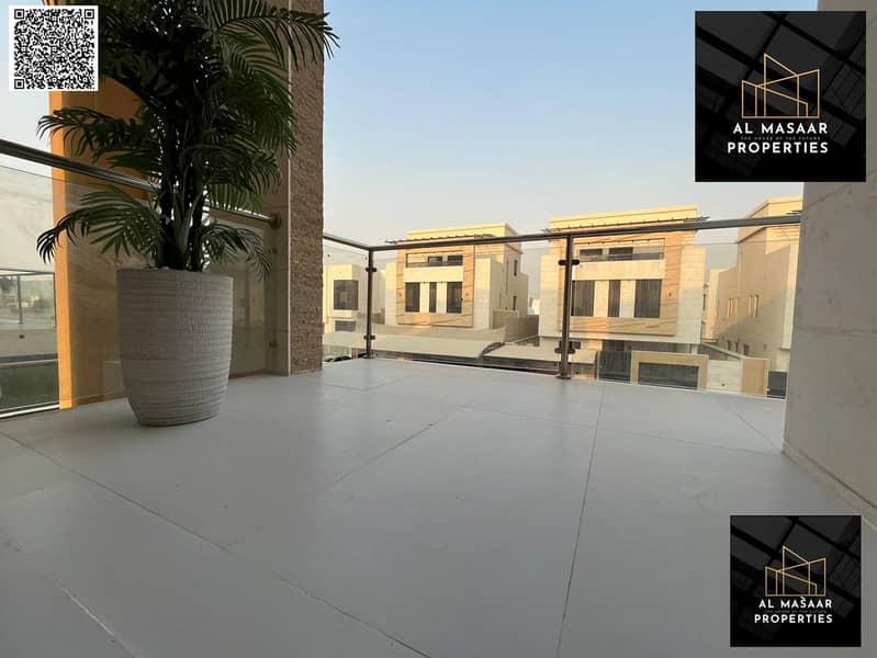Luxury villa for sale in Al Helio – Ajman | With swimming pool, rooftop ...