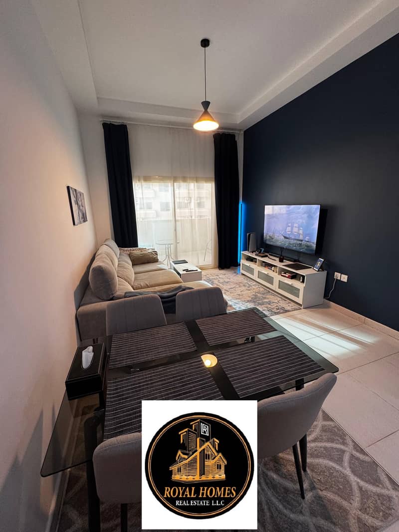 Fully Furnished 1 Bedroom Apartment for Sale in Lilies Tower, Ajman ...