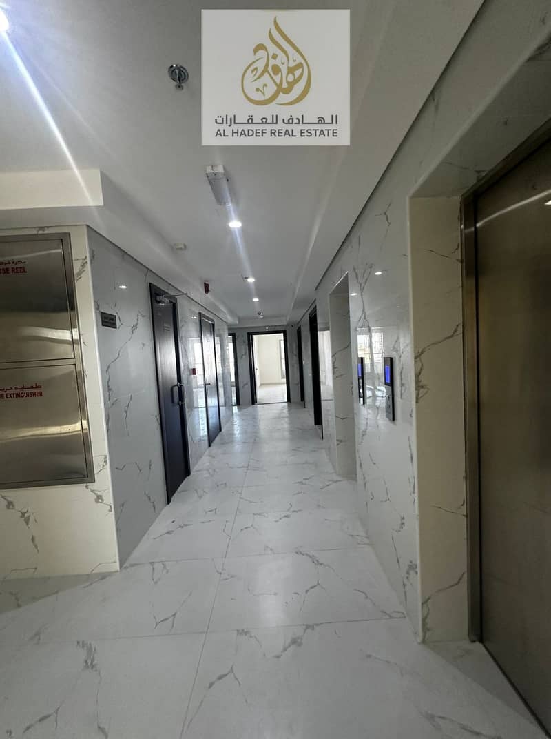 For rent in Ajman, we have a one-bedroom apartment with a living room ...