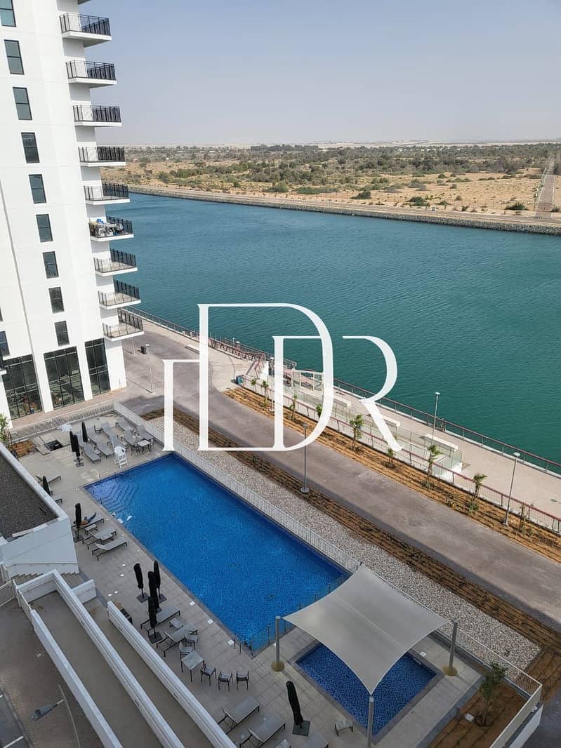 1BR | Pool & Canal View | Waters Edge | Bayut.com