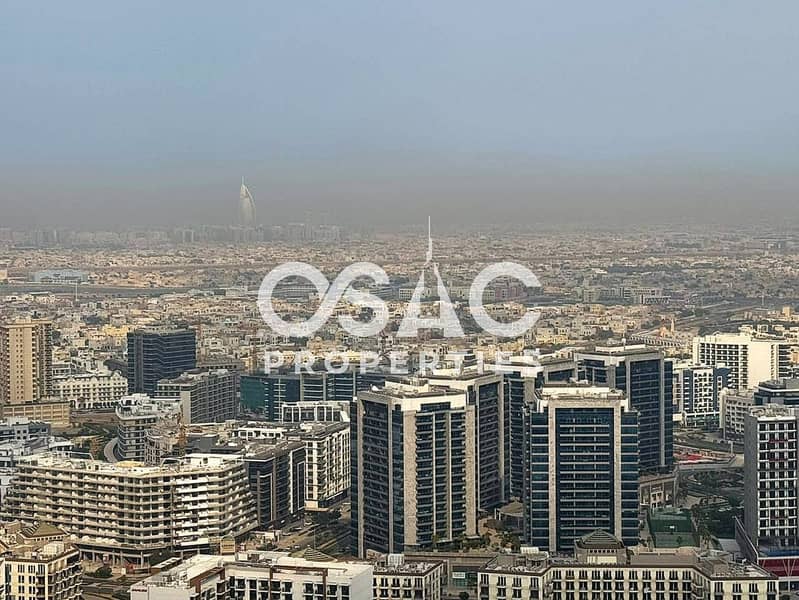 Miracle Garden View | High Floor | Brand new | Bayut.com