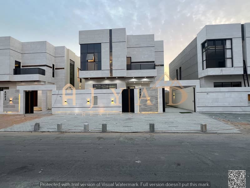 Brand new two-story villa with a super deluxe finish in Al Helio 2 ...