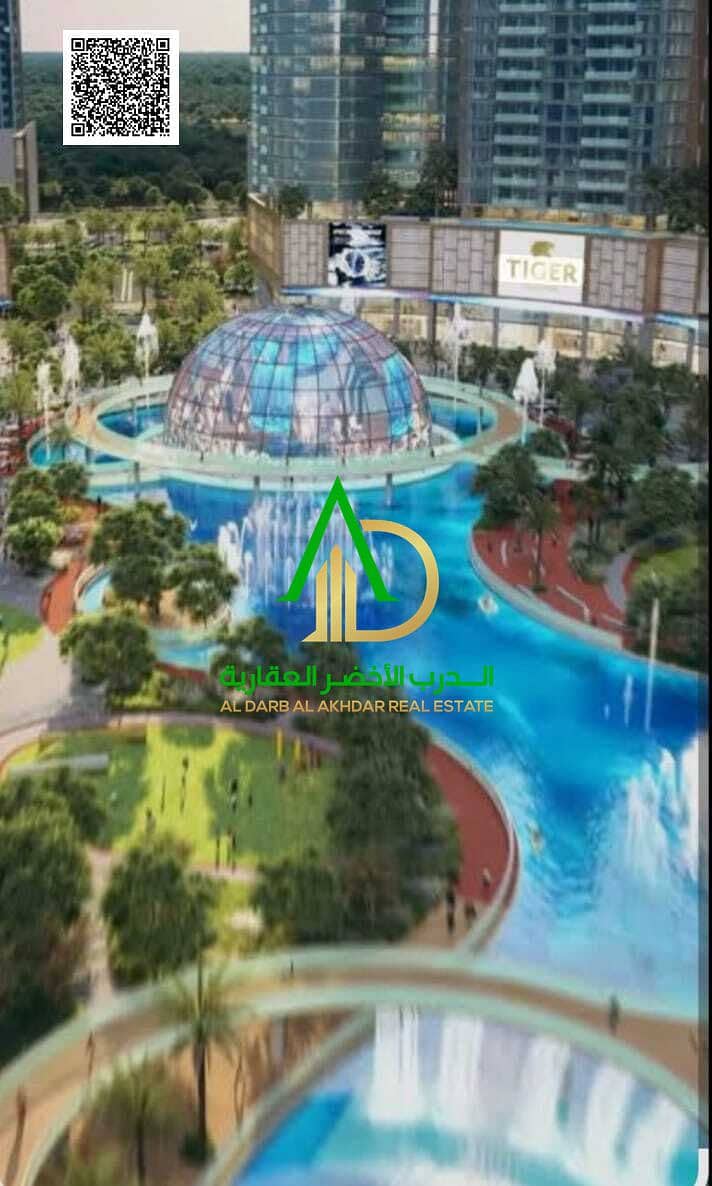 Apartment for sale in Ajman, one bedroom and living room, in the Tiger ...