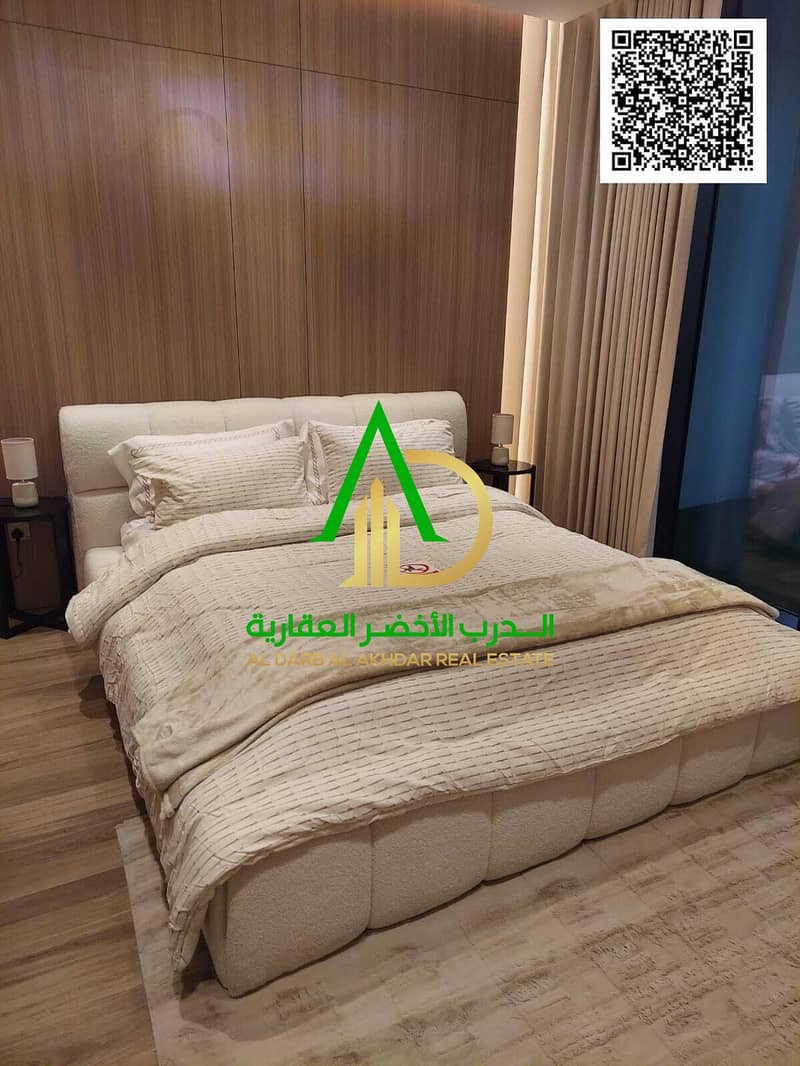 Apartment for sale in Ajman, one bedroom and living room, in the Tiger ...