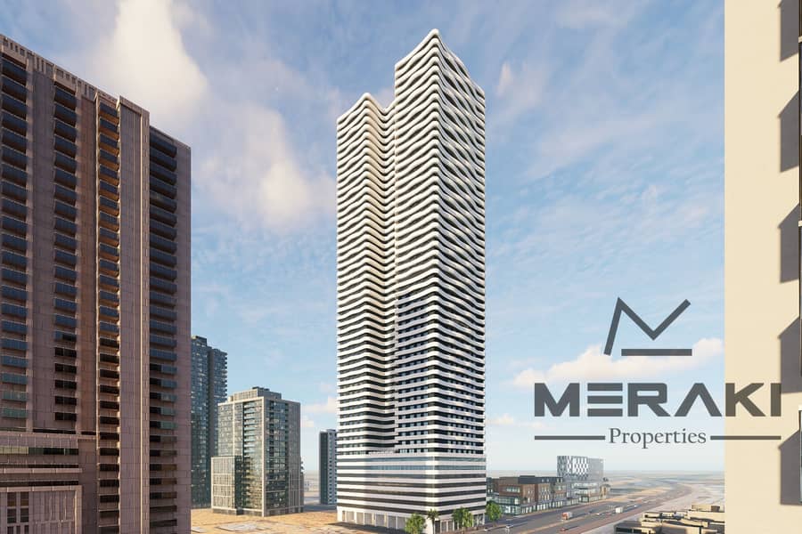 One-bedroom apartment with a living room. First payment: 38,692 AED ...