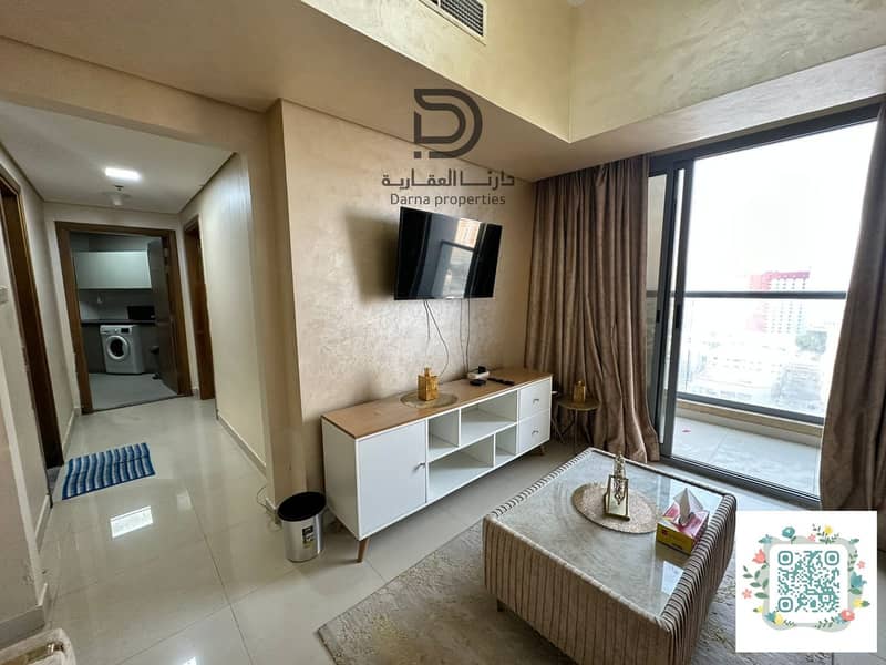 One-bedroom apartment for sale in Al Nuaimiya One Tower with a modern ...