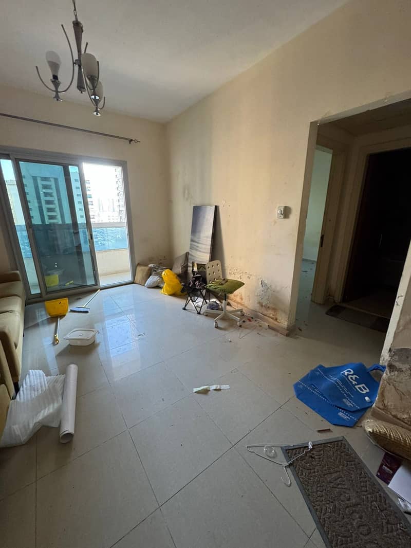 Annual Rent: 1 Bedroom & Living Room with Balcony and Free Maintenance ...