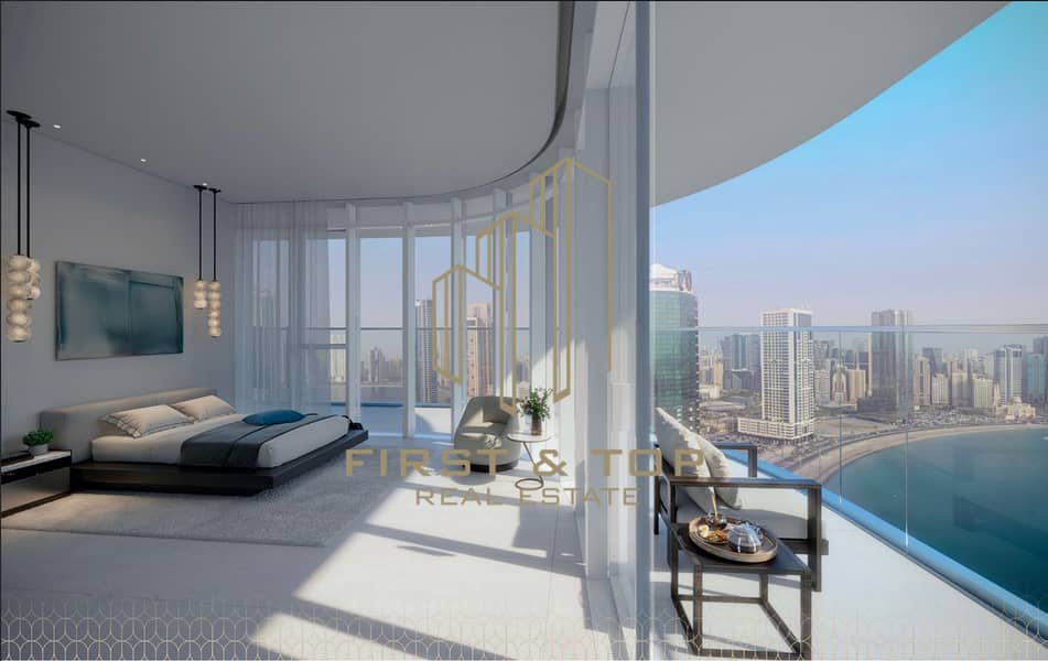 Joud Tower | Al Mamzar Partial View | Freehold | Bayut.com