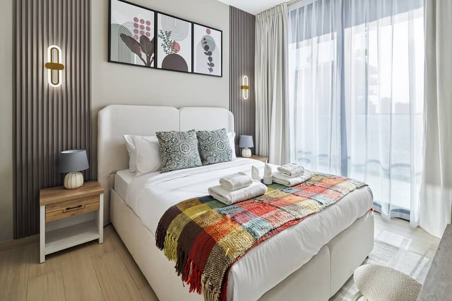 Fully Furnished 1 BHK in Binghatti Crest JVC | Bayut.com