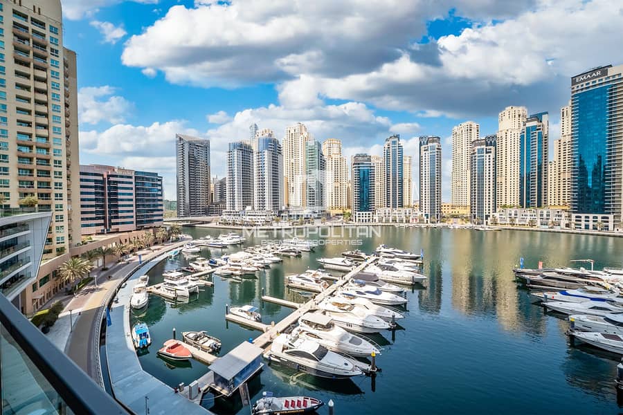 Massive Terrace | Full Marina View | Unique 2BR | Bayut.com