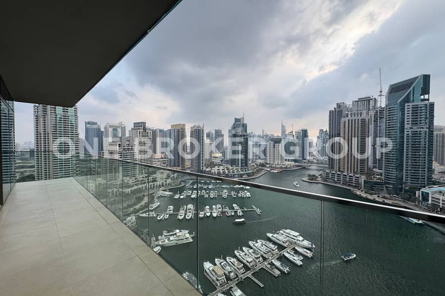 Marina Gate 2 | Large 2 Bed | Full Marina View | Bayut.com