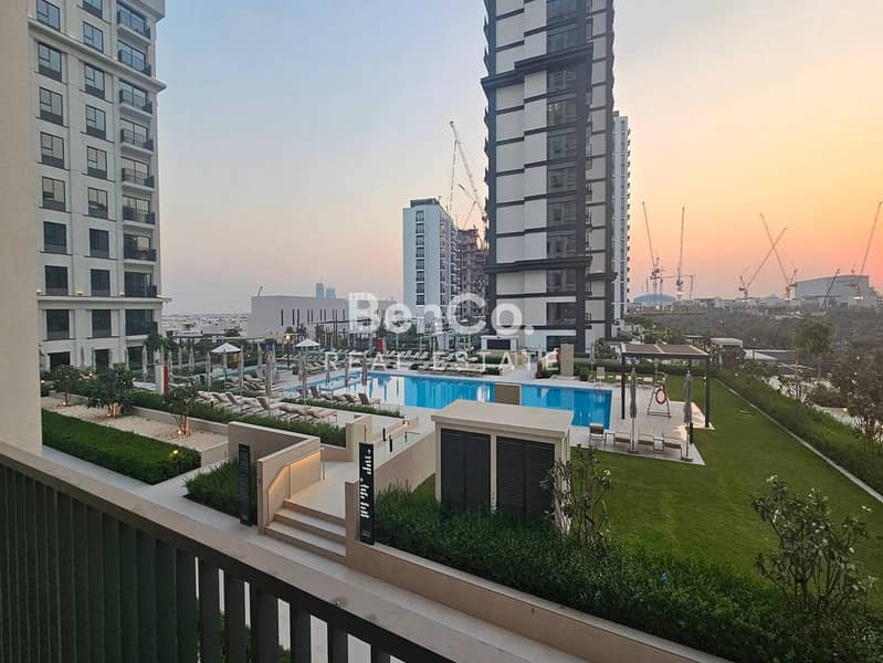 Low Floor | Full Park And Pool View | Brand New | Bayut.com