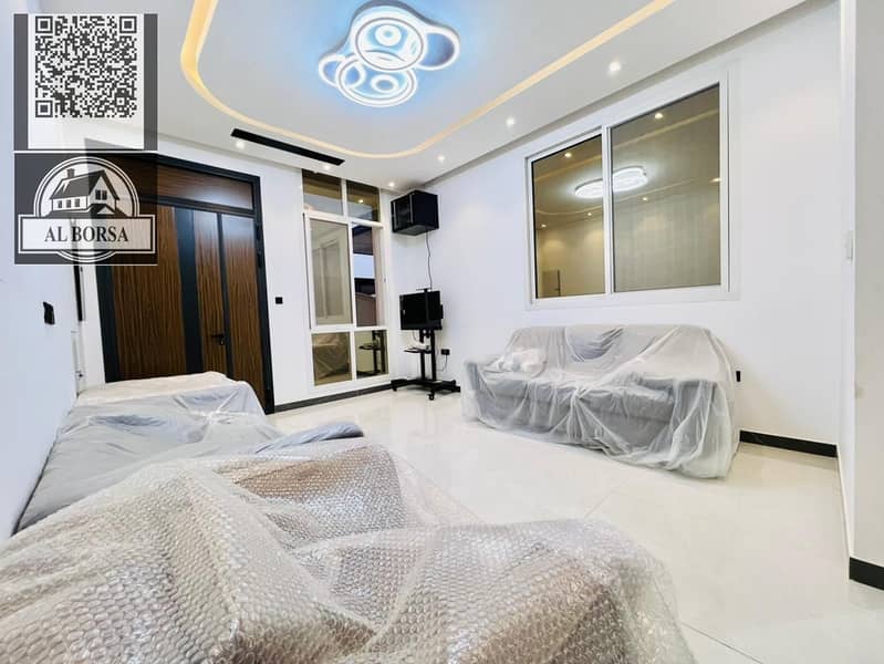Furnished villa for rent in Al Bahia | 5 master bedrooms | Majlis and 2 ...