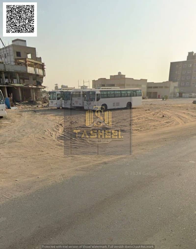 Commercial land for sale on Al Hamriya Main Street, excellent location ...