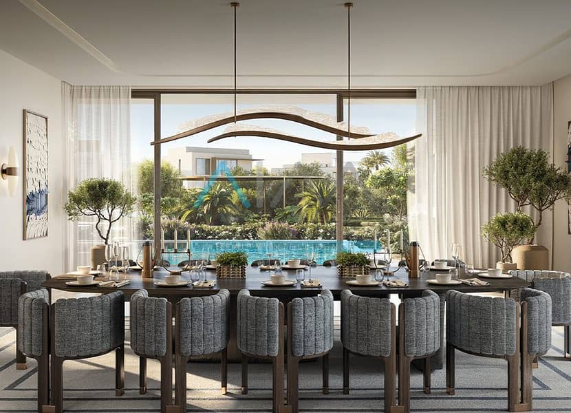 NEAR SEIKHZAYED ROAD LUXUURY 4BR WATER FRONT VILLA FRENCH DESIGN MODERN ...