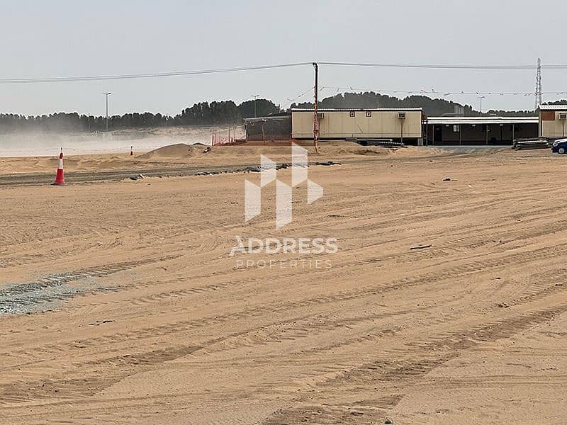 Corner Residential Plot with Service Lane for Sale in Al Bleda Phase 2 ...