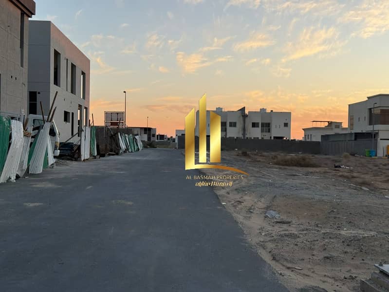 Residential land for sale in Sharjah, Al Ruqaybah area, Al Suyoh suburb ...