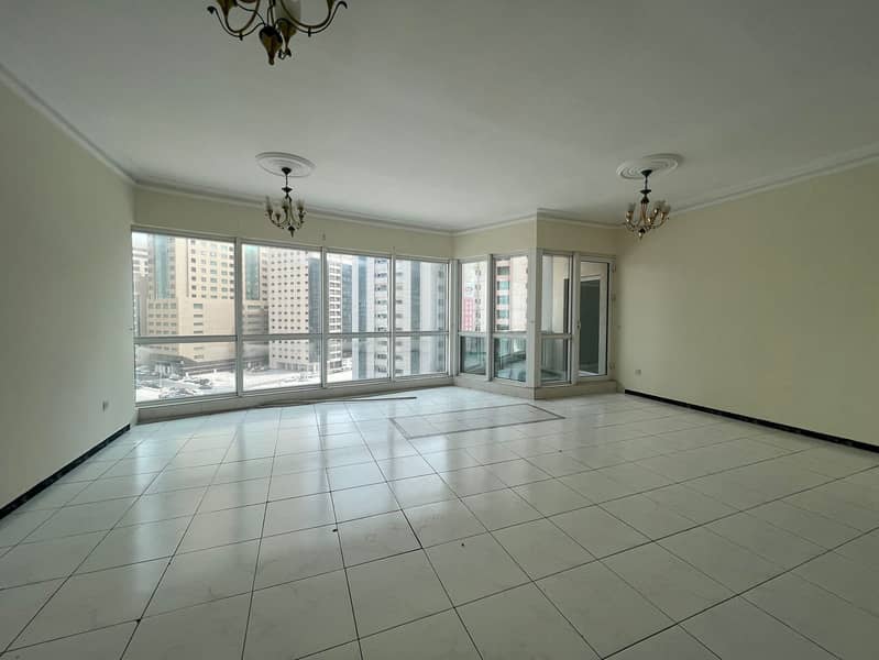 Free AC, open view with balcony, central gas, spacious layout, family ...