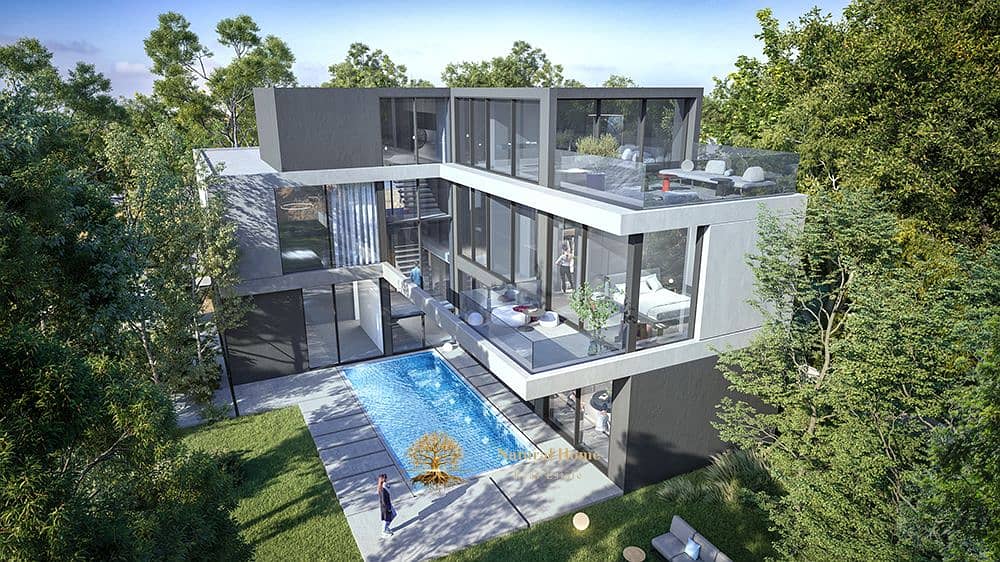 "Forest Living" Redefined: Expansive 4BR Home in Masaar 3 | Bayut.com