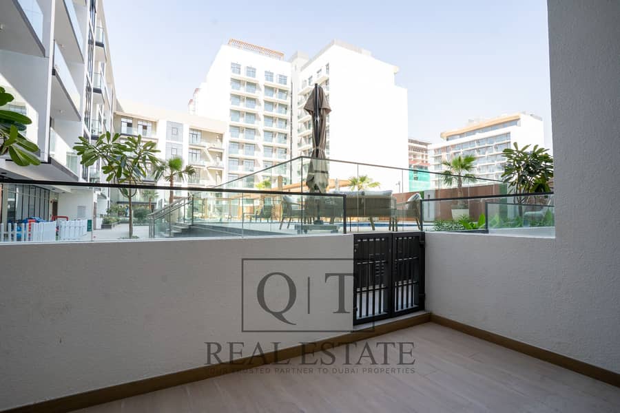 Vacant |Brand New 1 BHK | Direct Access to Pool | Bayut.com