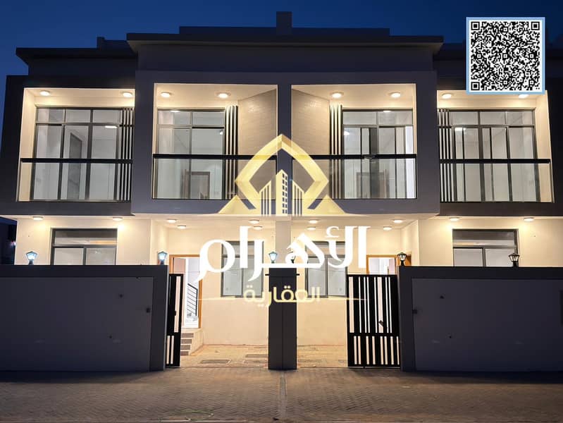 Luxury villa for sale in Al Bahia area, featuring two floors and a ...