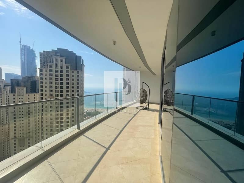 Sea View I High Floor I Fully Furnished | Bayut.com