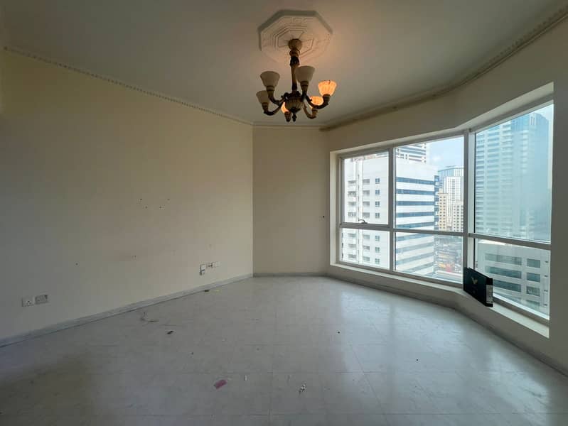 1BR + living room, free AC, free gym & pool, built-in wardrobes ...