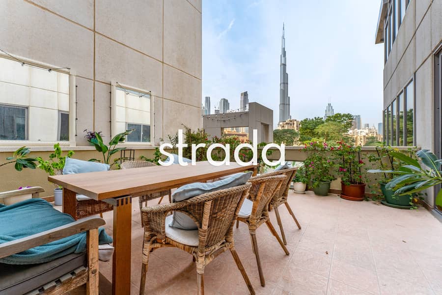 Exclusive | Burj Khalifa View | Terrace | Bayut.com