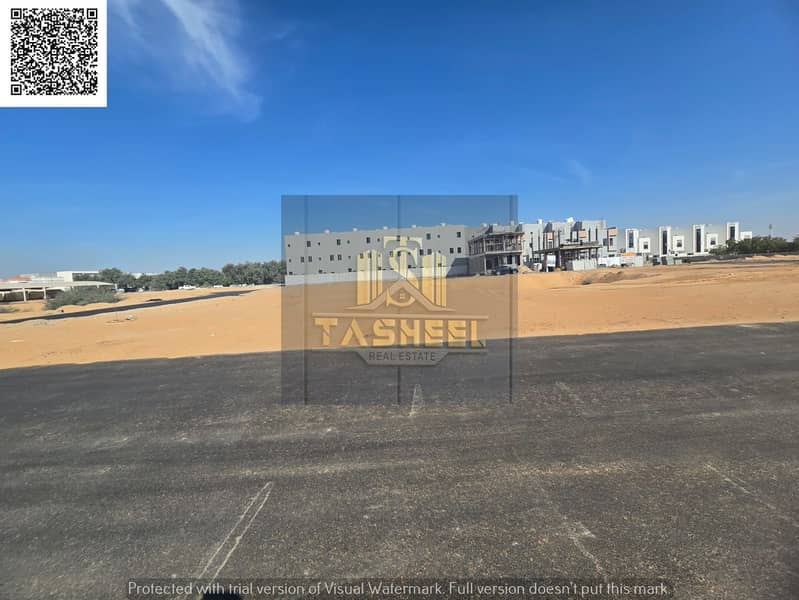 For sale: Townhouse plot opposite a park and mosque, behind the new Al ...