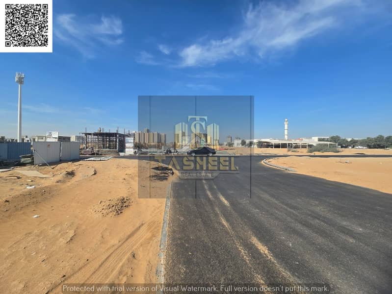 For sale: Townhouse plot opposite a park and mosque, behind the new Al ...