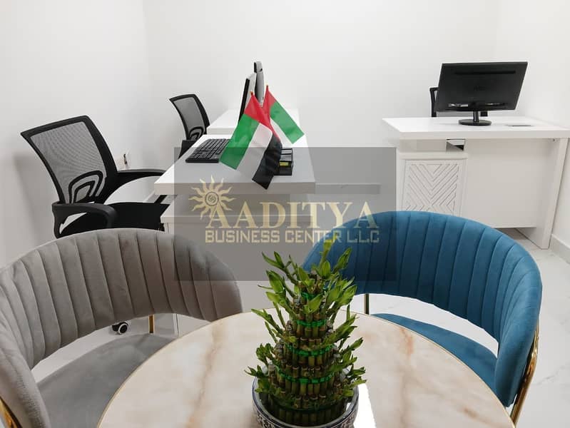 Fully Furnished office | Bank account assistance | free utilities ...