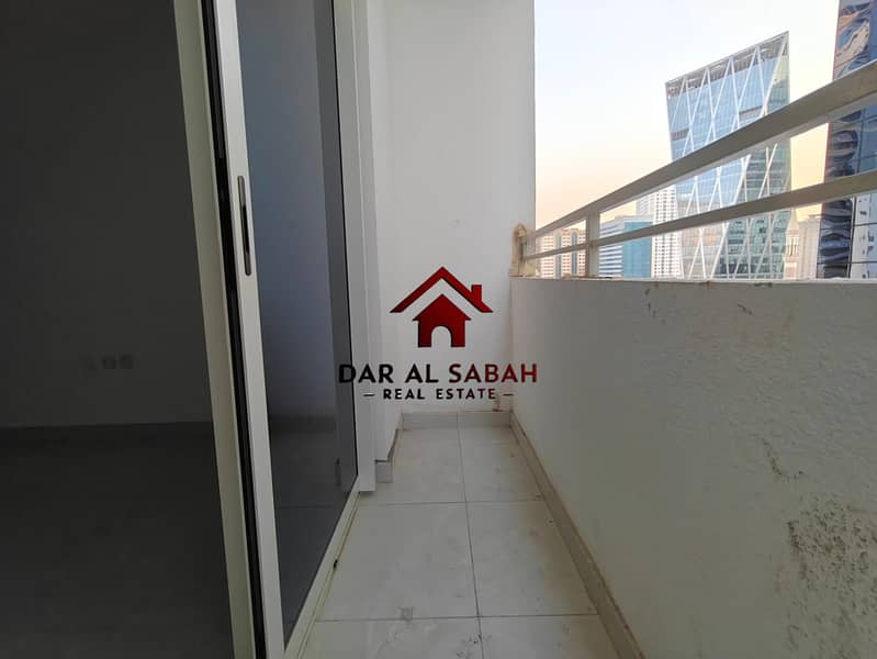 New Building•1bhk with balcony•6cheques payment•1Month free•Near mamzar ...