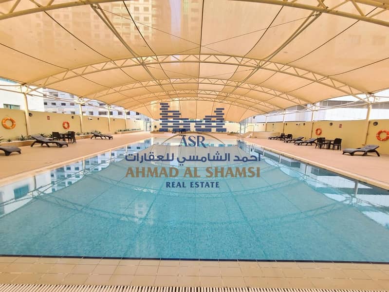 Luxurious Chiller Free 2BR Open view Gym Pool Free Close Dubai Border ...