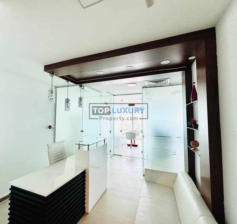 Furnished & Fitted | Premium | Glass Partitions | Bayut.com