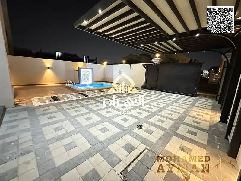 A villa with 5 master bedrooms in Al Rawda 3, featuring a private pool ...