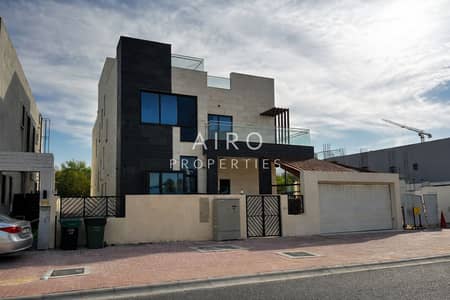 Brand New Park-Facing 5BR Villa | Private Pool & Elevator | JVC | Bayut.com