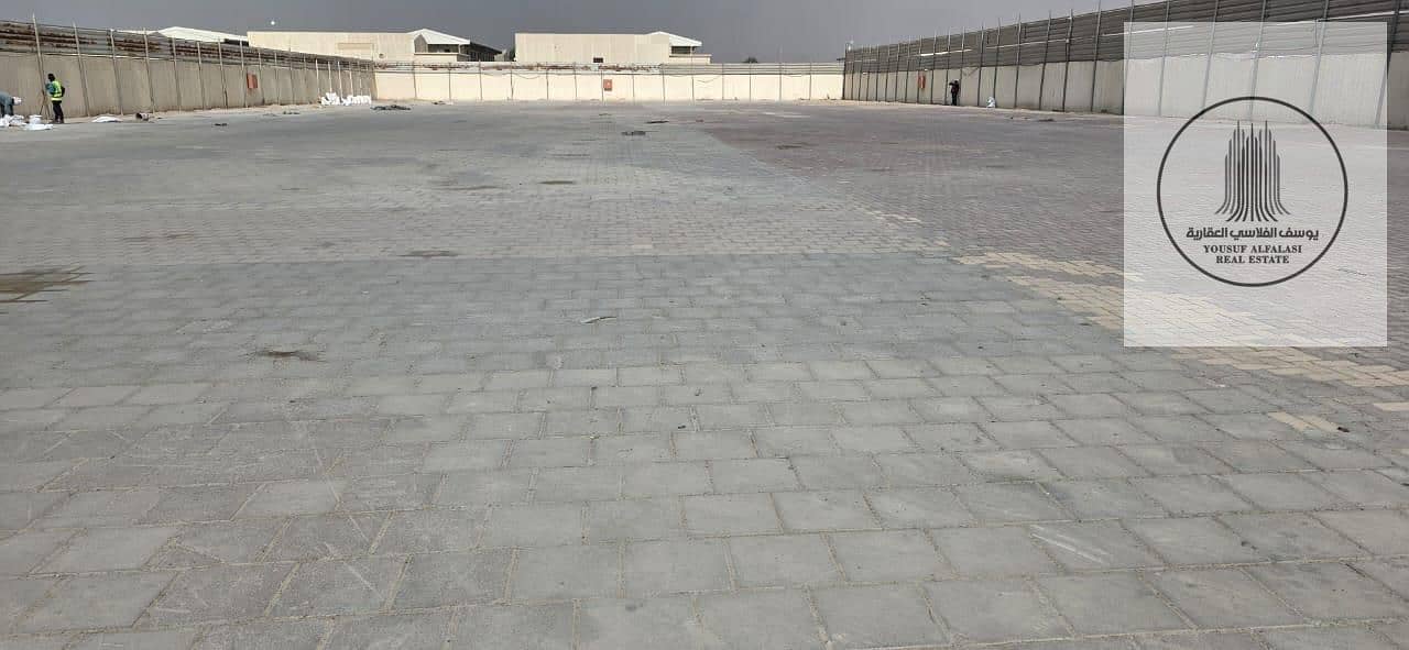 For rent Al Sajaa Industrial Area plot 52,000 sq 25 kW electricity AED ...