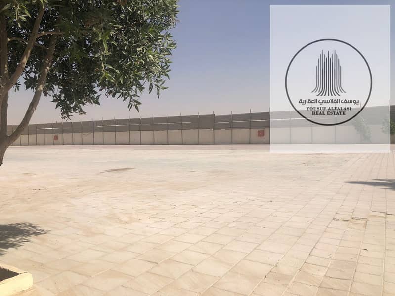 For rent Al Sajaa Industrial Area plot 52,000 sq 25 kW electricity AED ...