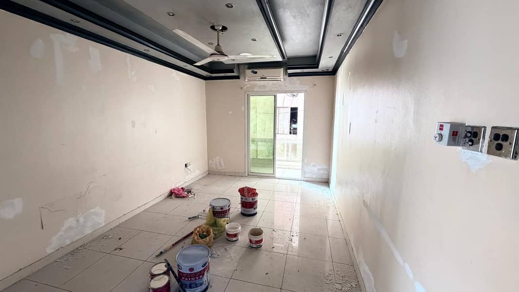 For annual rent: A one-bedroom apartment in Ajman Corniche, in a prime ...