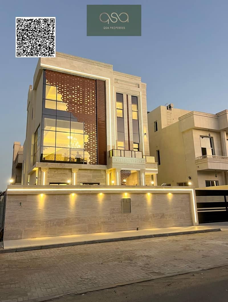 A bold, modern design makes the villa feel like it's part of a ...