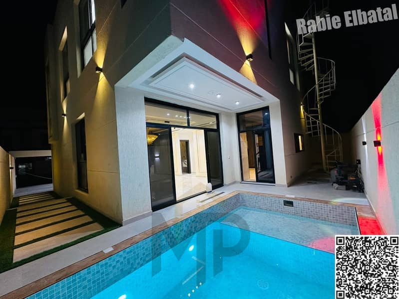 I own a villa with a private pool, including registration and ownership ...