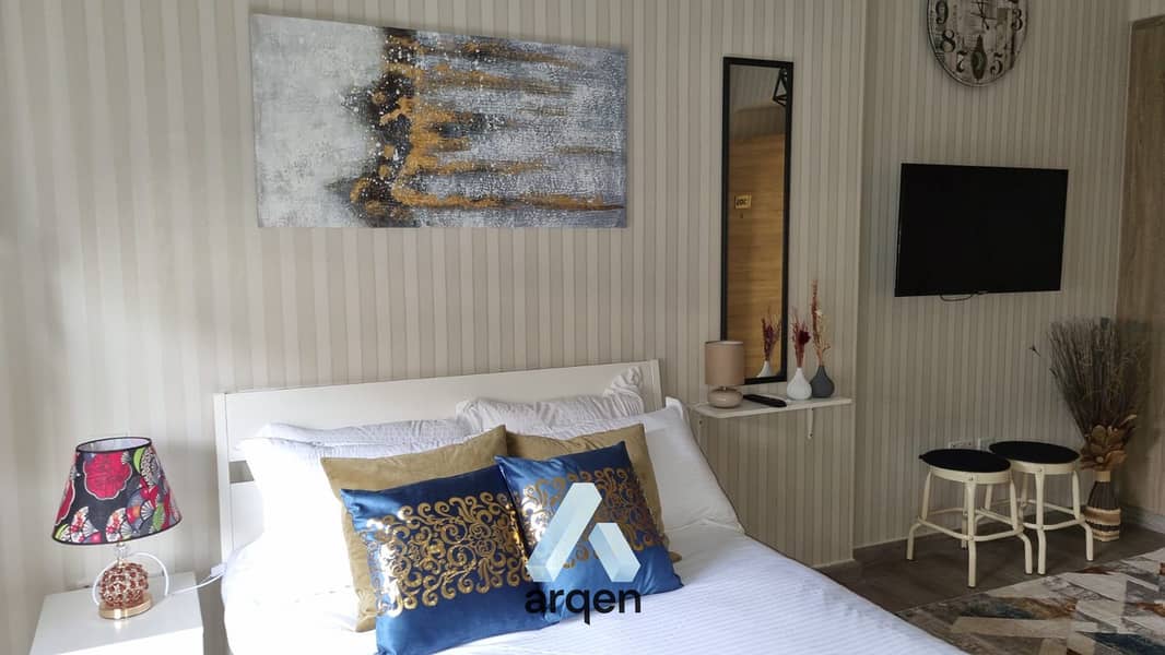 Modern Furnished Studio in Mirdif Hills | Al Multaqa Avenue | Bayut.com