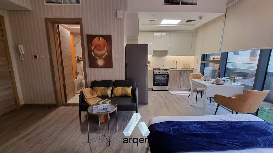 Modern Furnished Studio in Mirdif Hills | Al Multaqa Avenue | Bayut.com