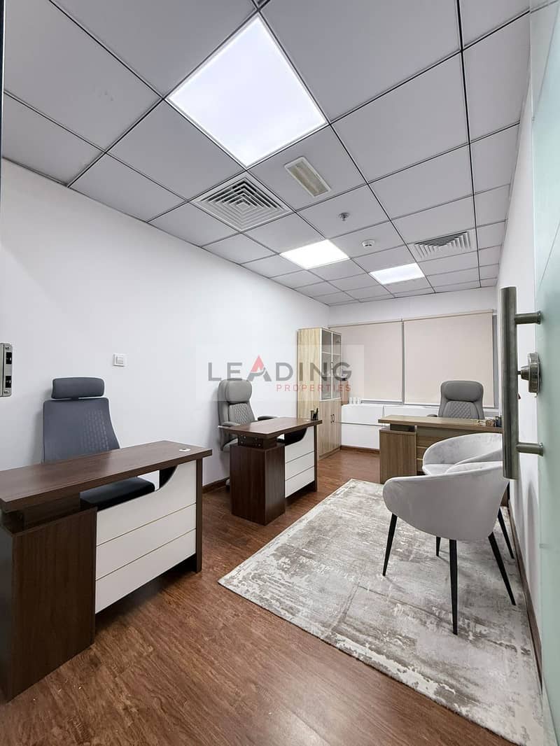 Modern Furnished Office | Iconic Iris Bay Tower | Near Metro | Bayut.com