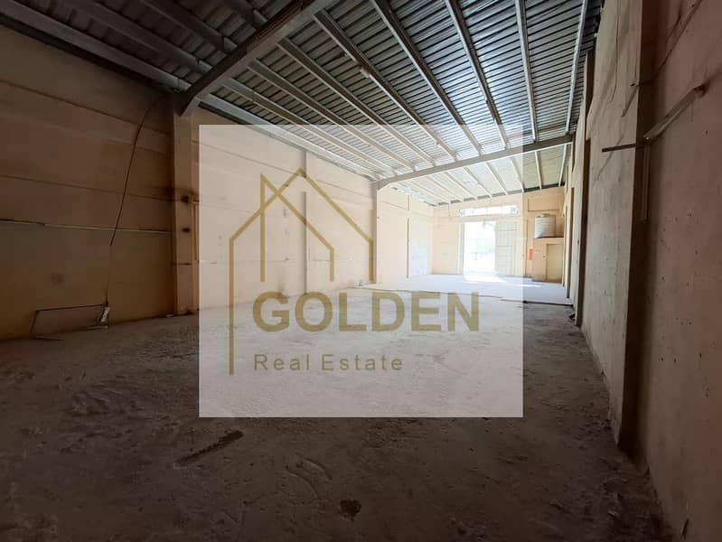 Fully open-plan warehouse with no mezzanine and direct main-road ...
