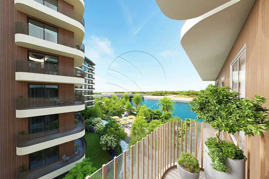 Huge Studio with Balcony | Partial Canal View | Bayut.com