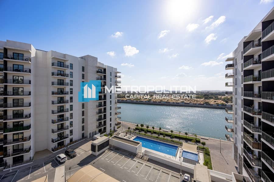 Canal and Pool View| 1BR w/ Balcony| Ready To Move | Bayut.com
