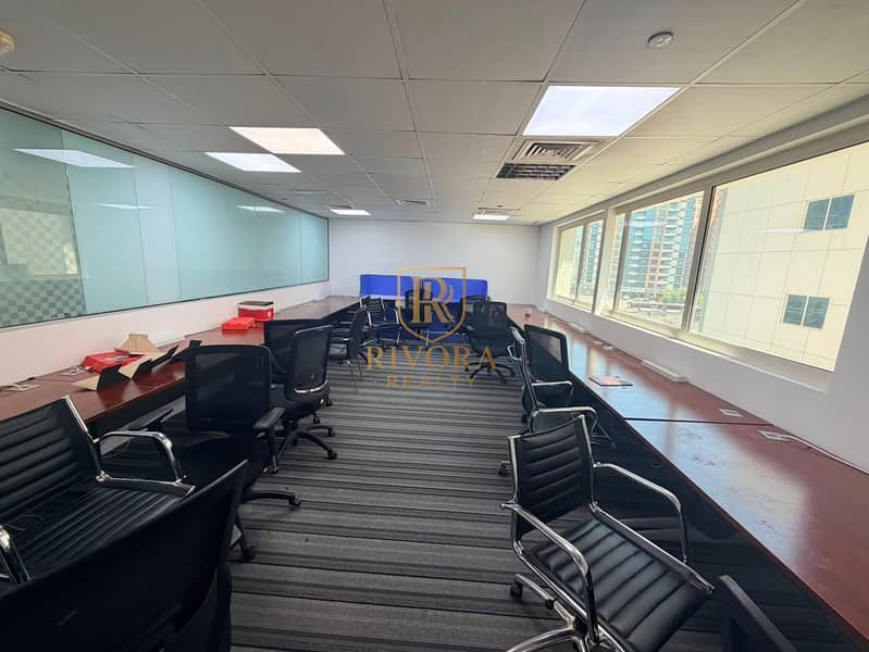 OFFICE I FITTED I WITH GLASS PARTITION | Bayut.com